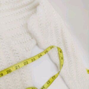 Idioms | Sweaters | Idioms Knit Sweater White Cream Womens Size Medium ...